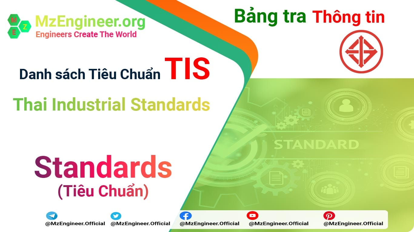 Tiêu chuẩn TIS - Thai Industrial Standard | MZENGINEER