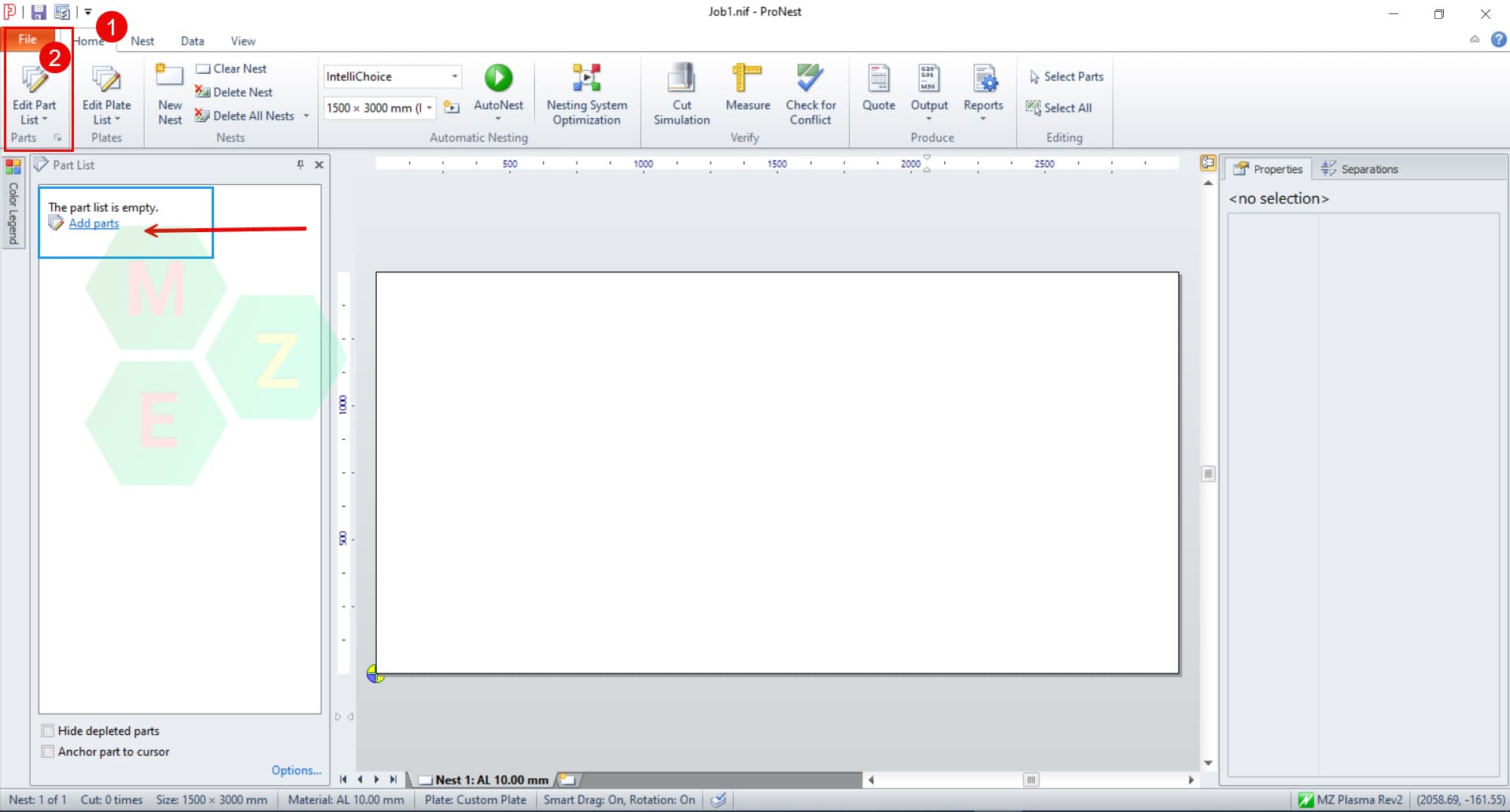 ProNest 2019 | Bài 4 - Hướng Dẫn Nhập Và Quản Lý Dữ Liệu Trong ProNest 2019 | MZENGINEER