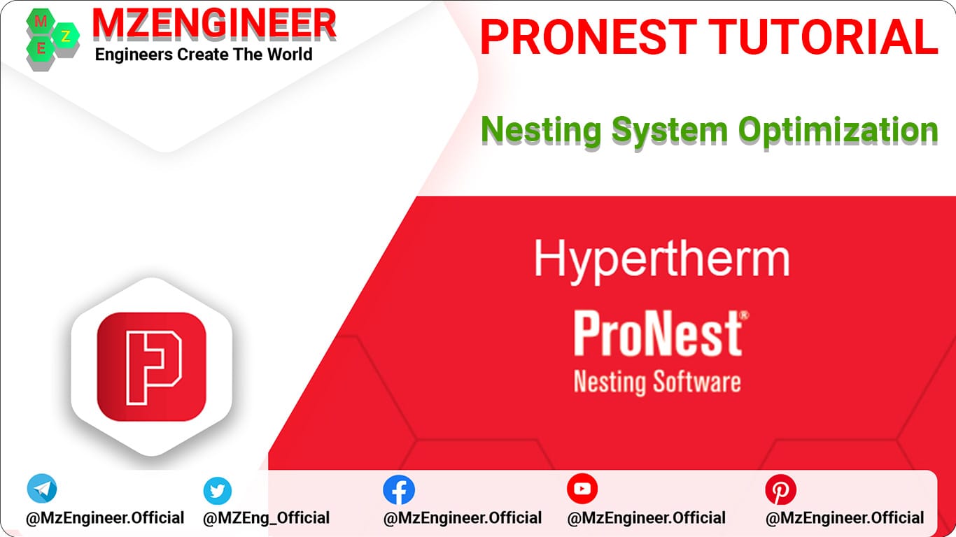 ProNest Tutorial: Nesting System Optimization | MZENGINEER