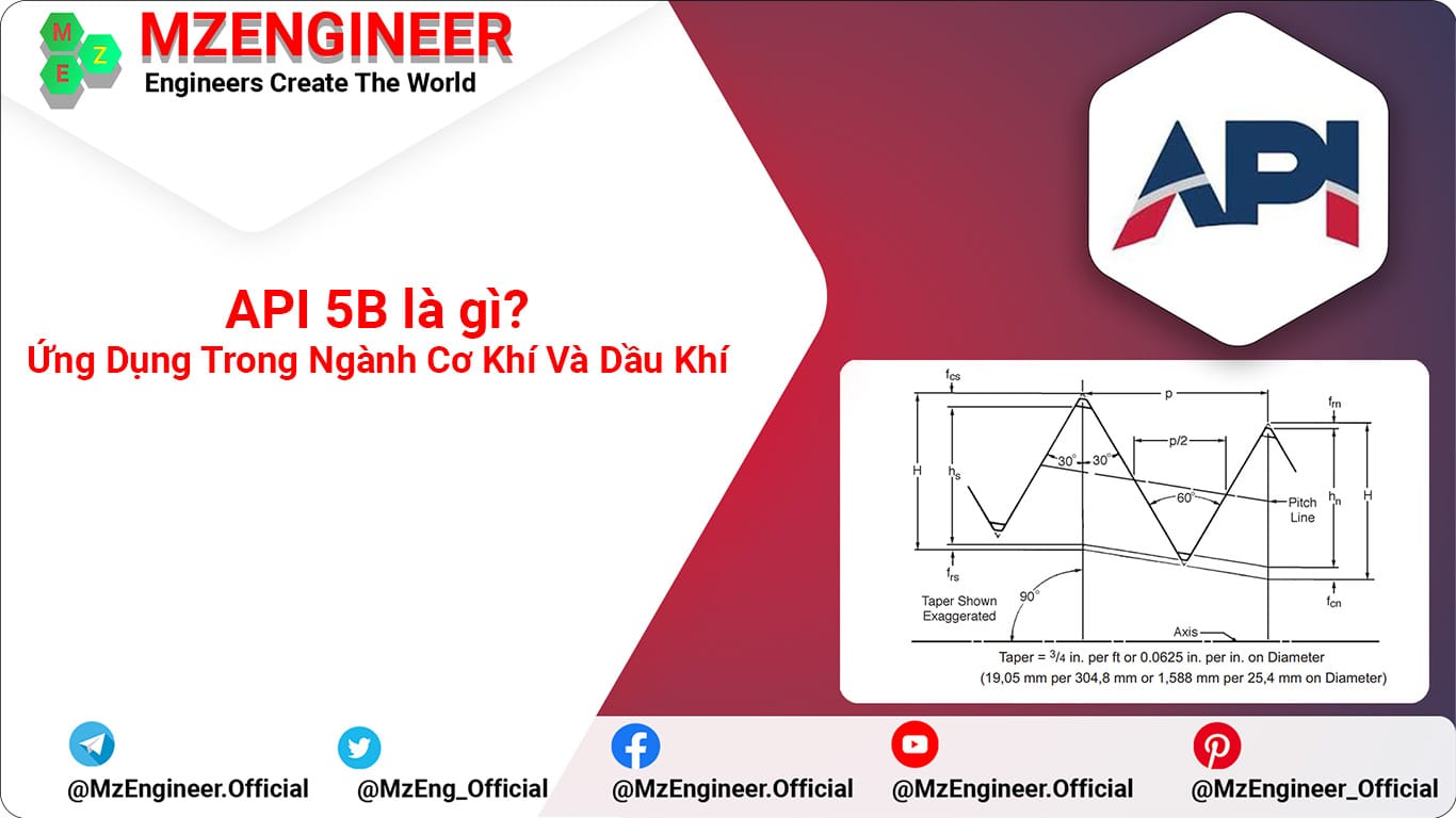 Ren API 5B Là Gì? Ứng Dụng Trong Ngành Cơ Khí Và Dầu Khí | MZENGINEER